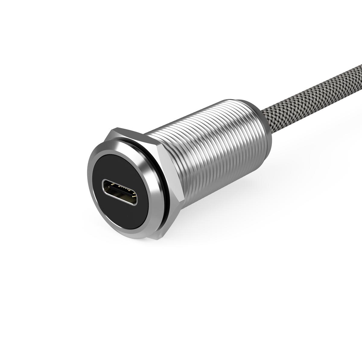 USB-C 3.2 Tisch-Einbaubuchse mit Kabel kaufen | Voltlink